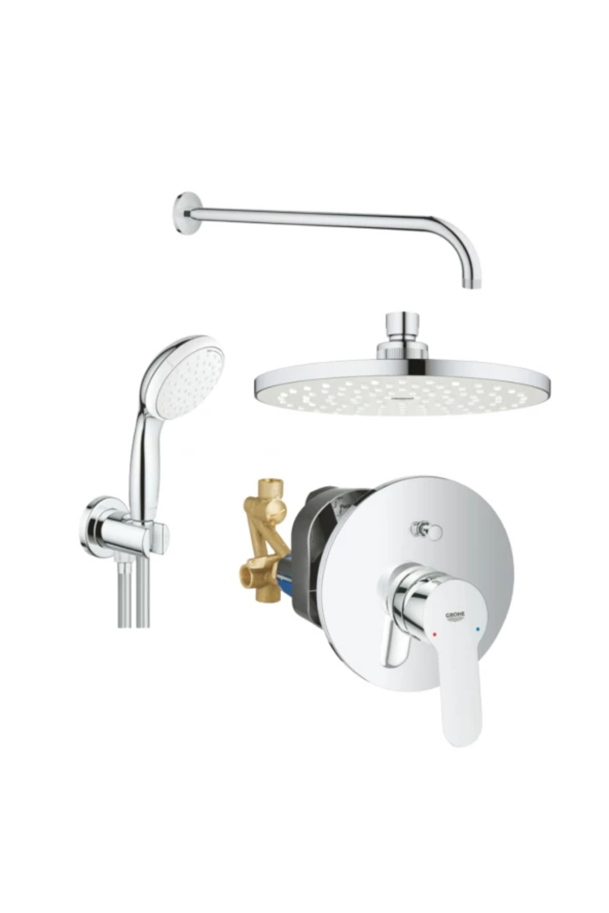Grohe Bauedge Built-in Bathroom Faucet Set Full Set (5 PIECES) - Trendyol