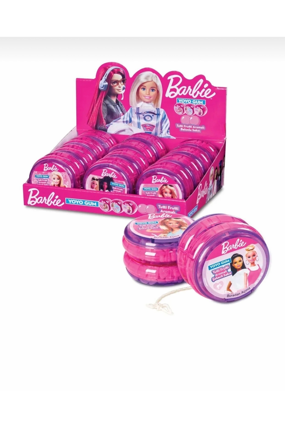 DERİNGRUP UNİBON BARBİE YOYO GUM 1ADET Fiyatı, Yorumları - Trendyol