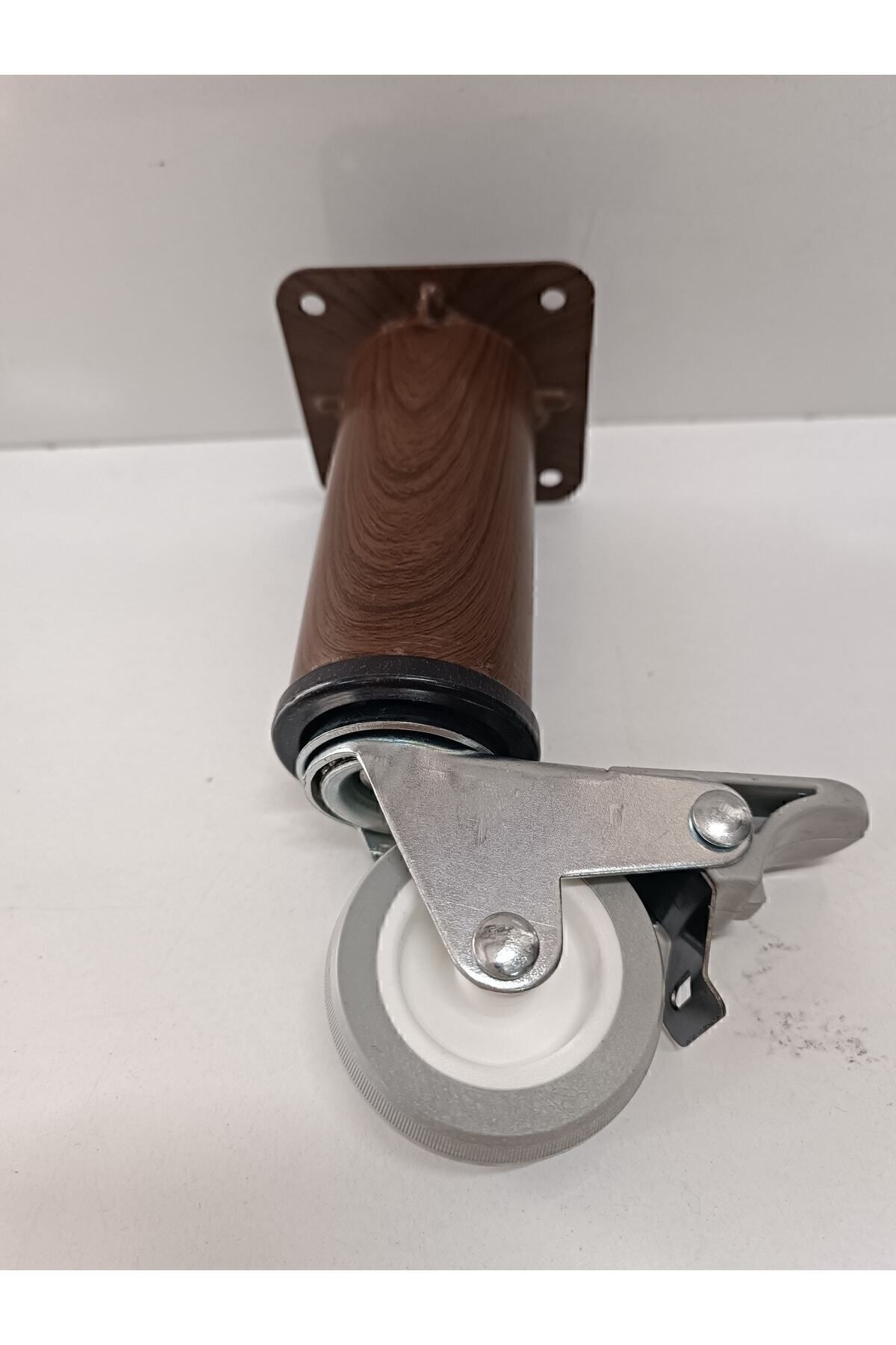 fds Metal Kahverengi Mobilya Koltuk Sehpa Ayağı Tekerlekli 360derece ...