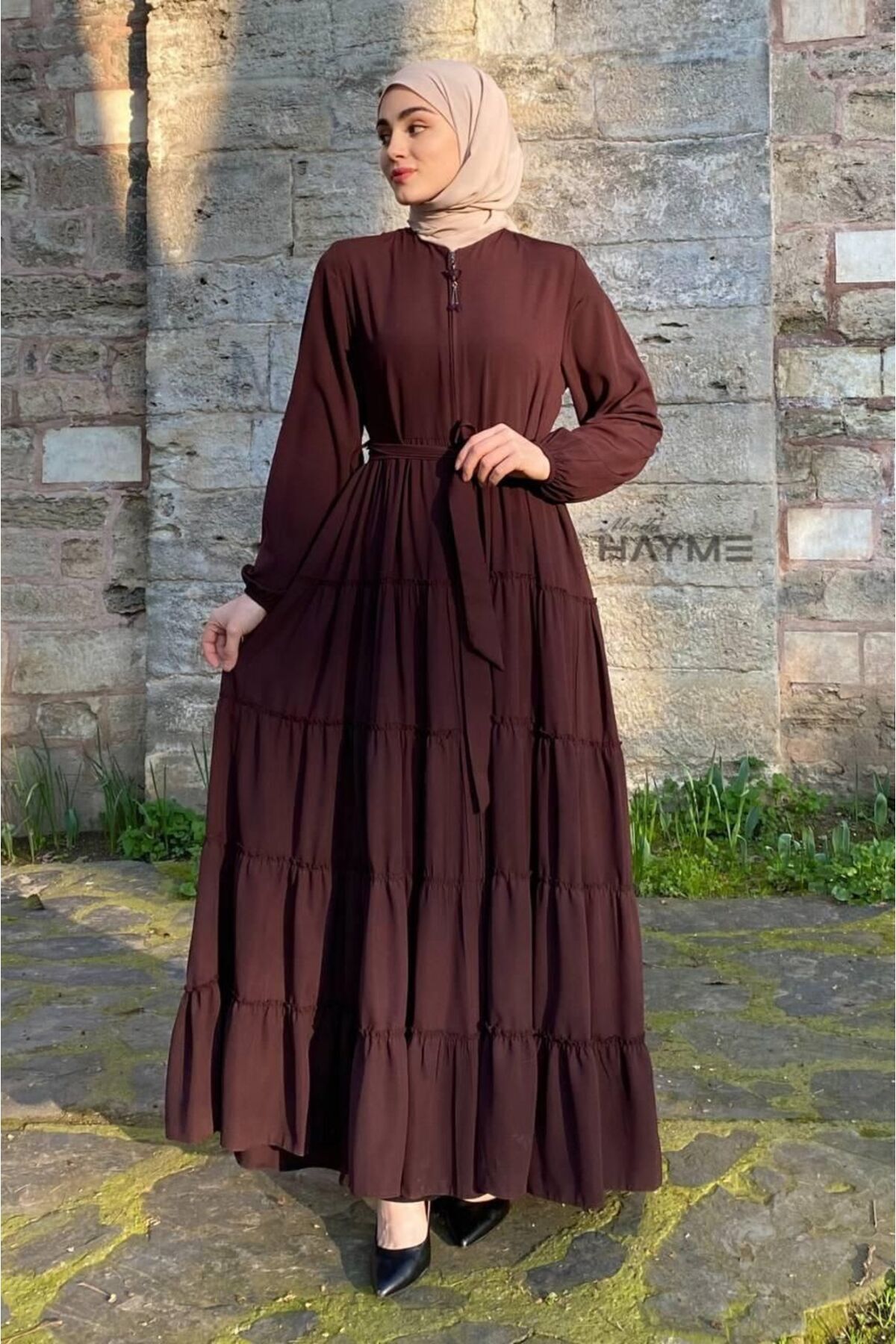 HAYME Beş katlı ferace Fiyatı, Yorumları - Trendyol