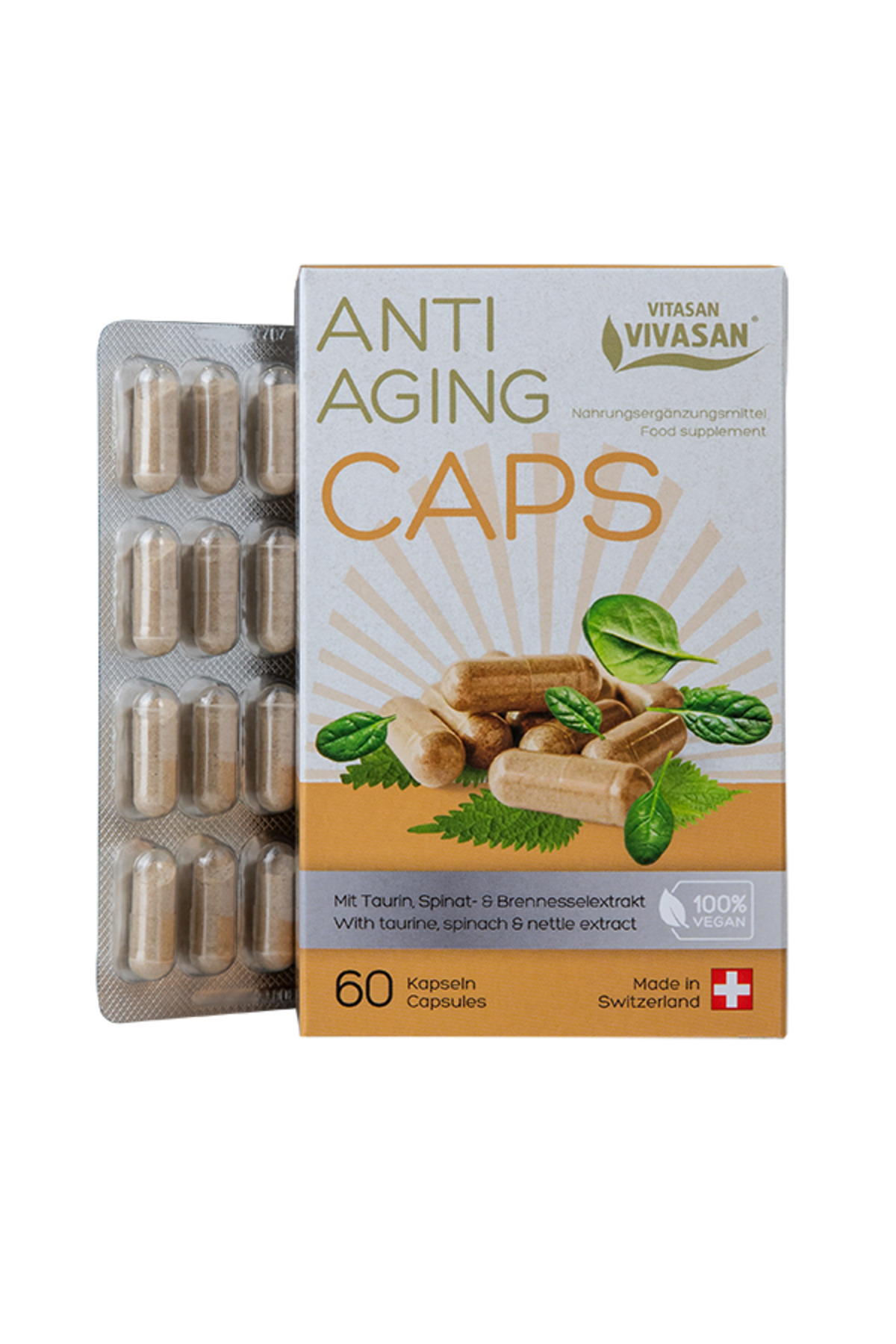 VIVASAN VITASAN Antı Agıng Caps Kapsüller (60 KAPSÜL) Fiyatı, Yorumları - Trendyol