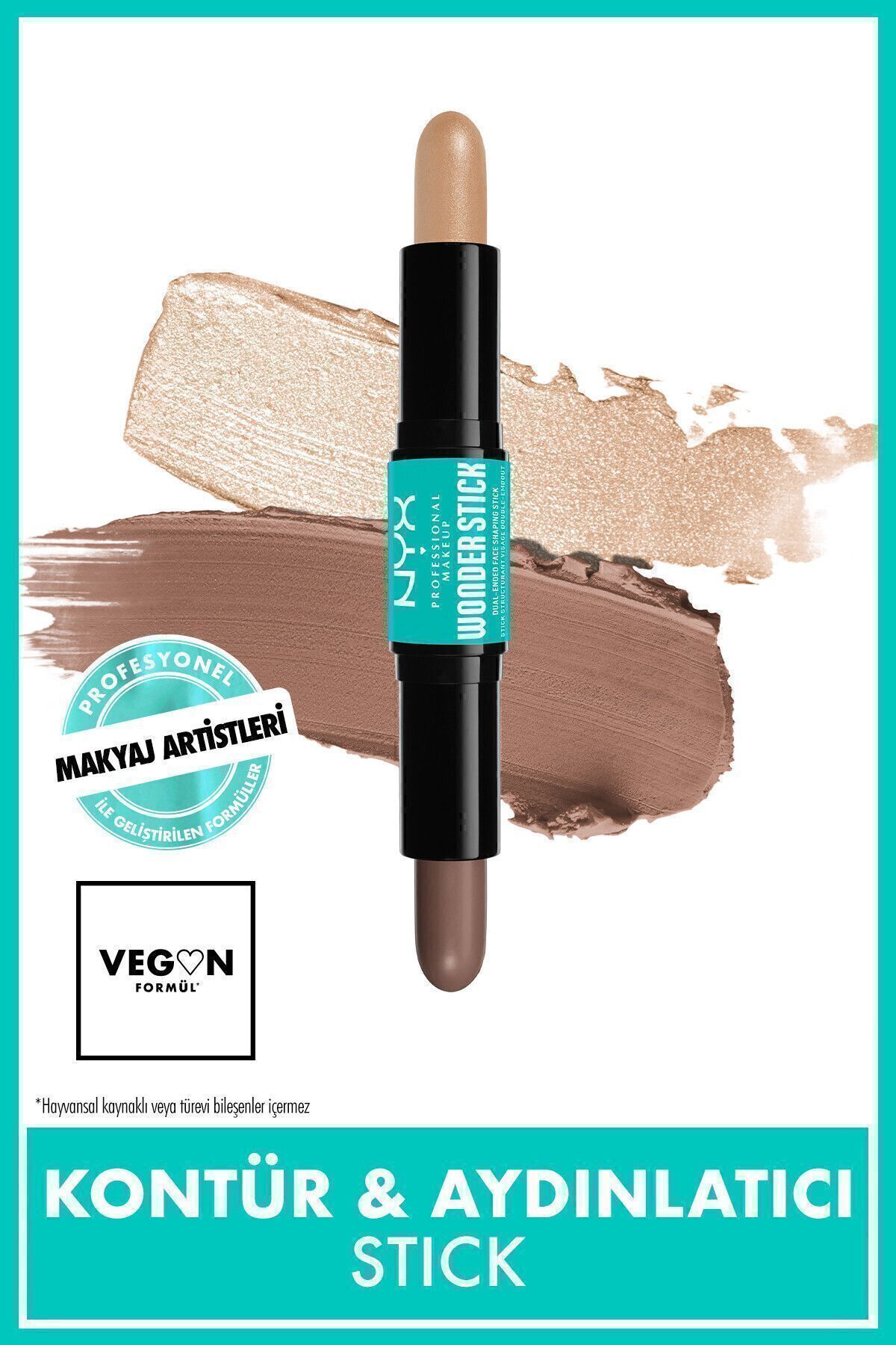 NYX Professional Makeup Wonder Stick Çift Taraflı Krem Kontür ve ...