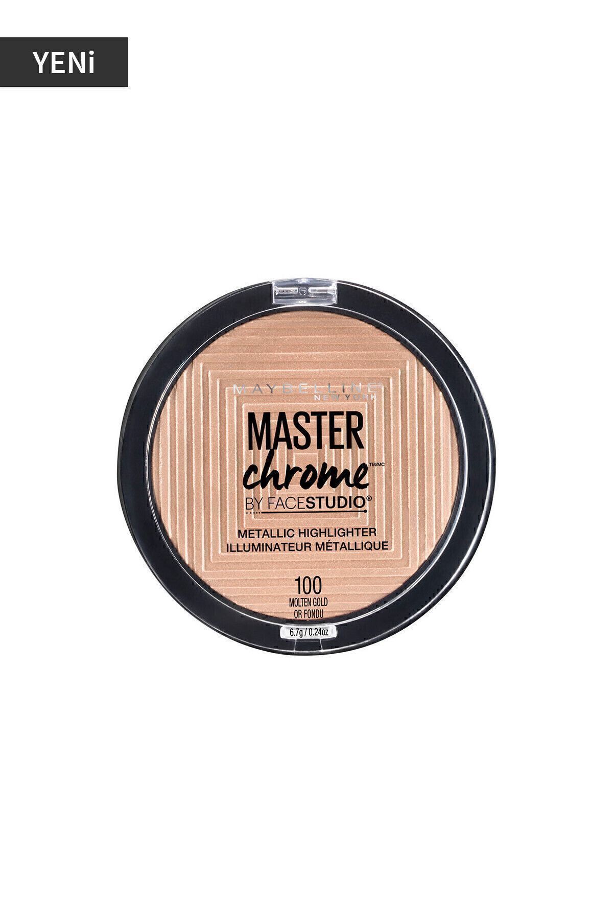 Maybelline New York Master Chrome Highlighter Molten Gold Ayd nlat c Fiyat Trendyol