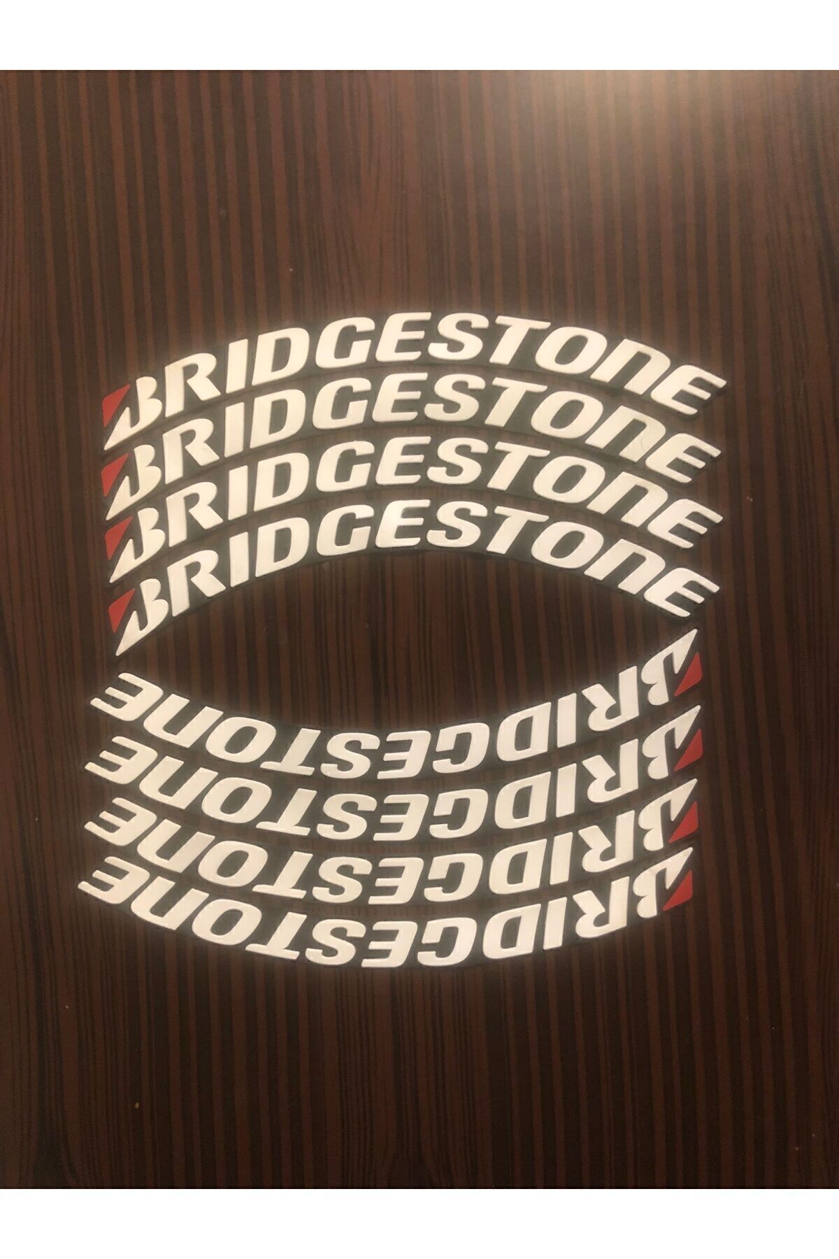 Kingstar Bridgestone Motorcycle And Automobile Tire Lettering Sticker ...