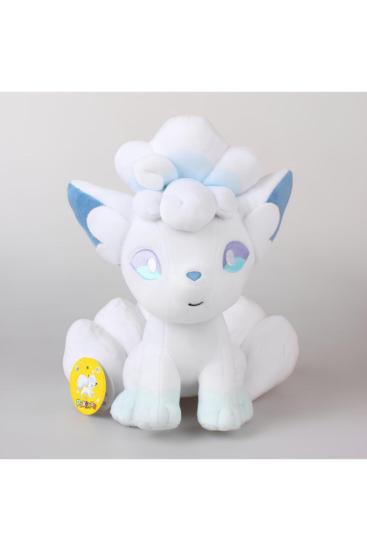 NB market Vulpix Alola Buz 60-70cm Pokemon Extra Büyük Boy Peluş ...