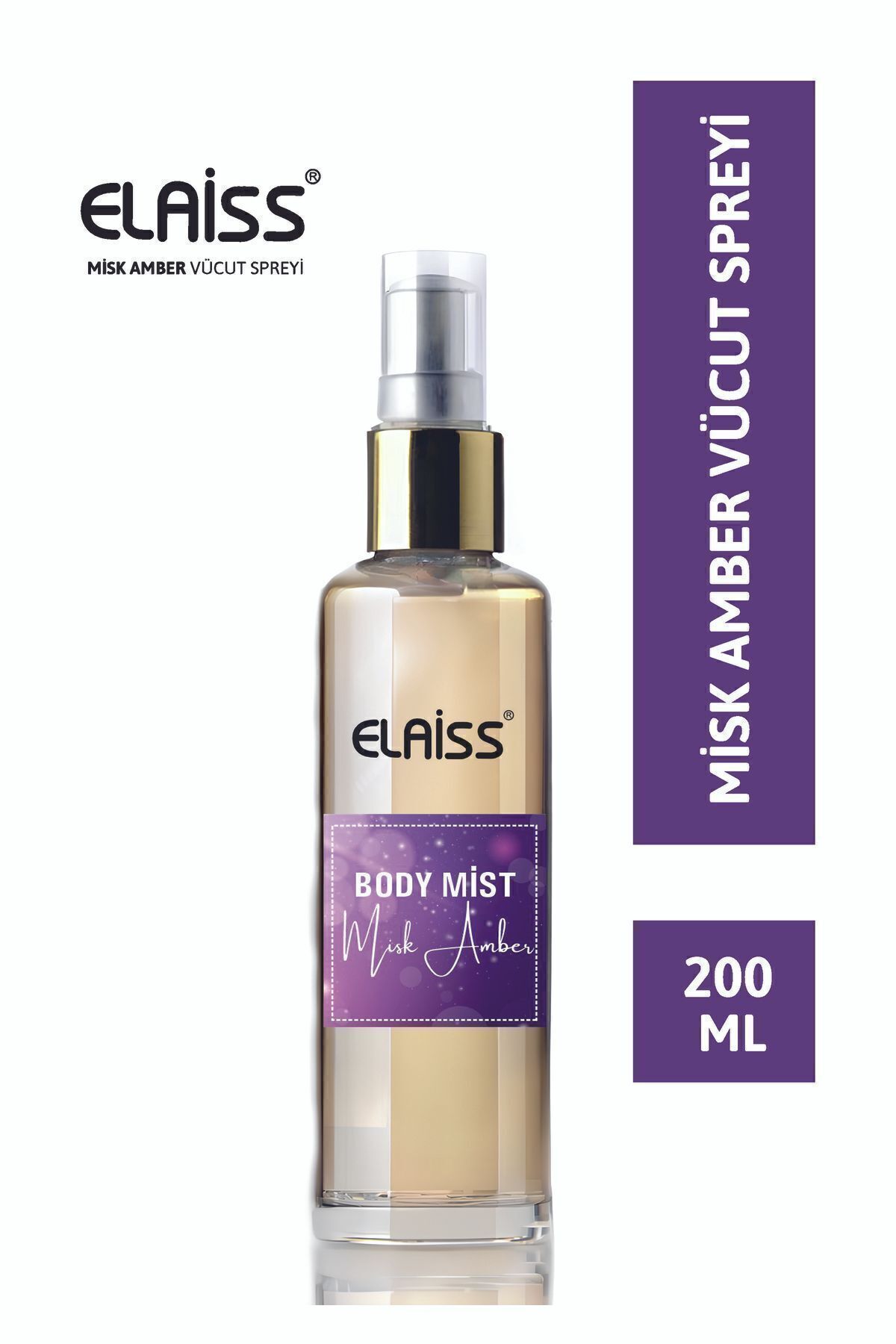 Elaiss Body Mist Misk Amber Vücut Spreyi Fiyatı, Yorumları - Trendyol
