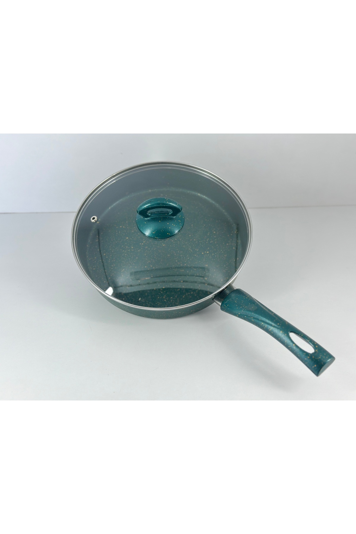 Pan City Ultra Granit 26 Cm Cam Kapaklı Granit Tava Yeşil Fiyatı ...