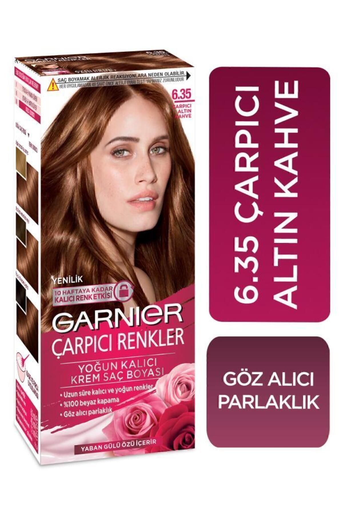 Garnier Çarpıcı Renkler 6.35 Çarpıcı Altın Kahve - Fiyatı, Yorumları