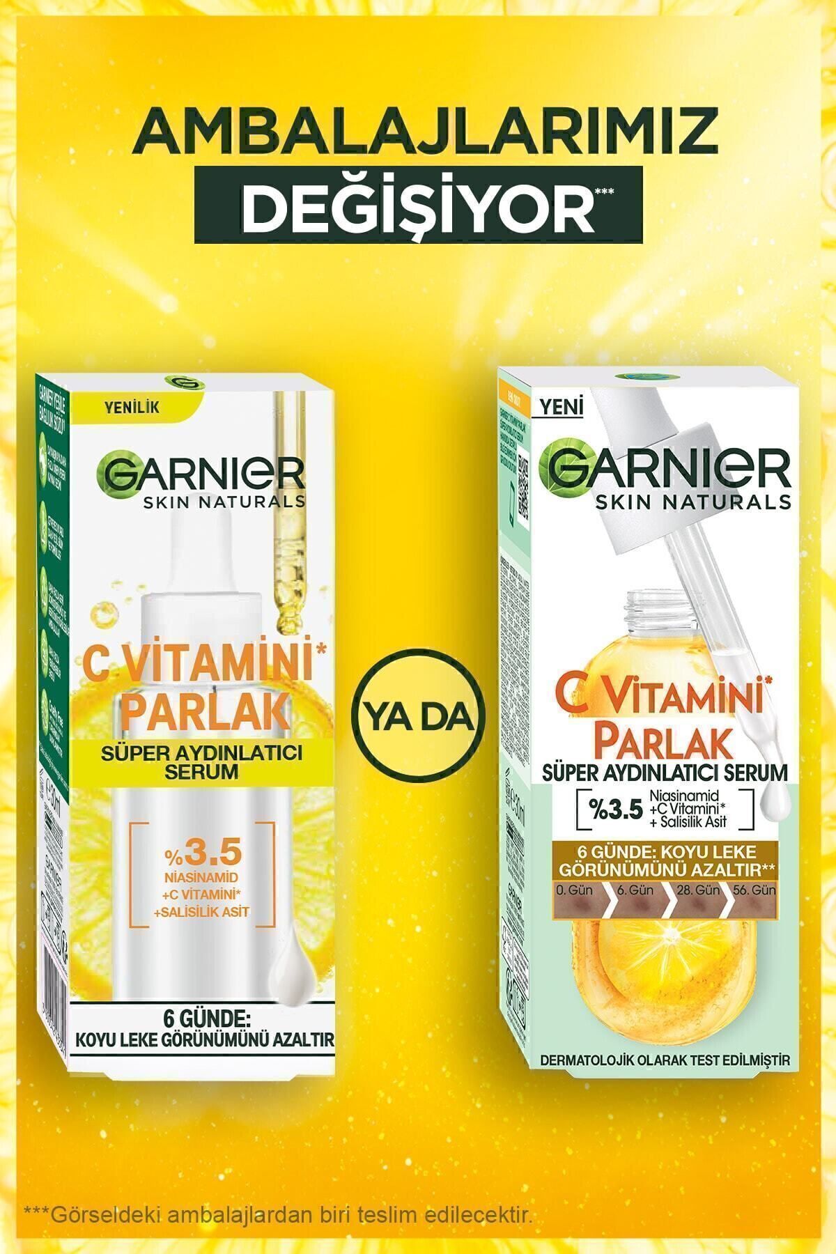 Garnier Süper Serum 2'li Bakım Seti C Vitamini + Hyaluronik Aloe Fiyatı ...