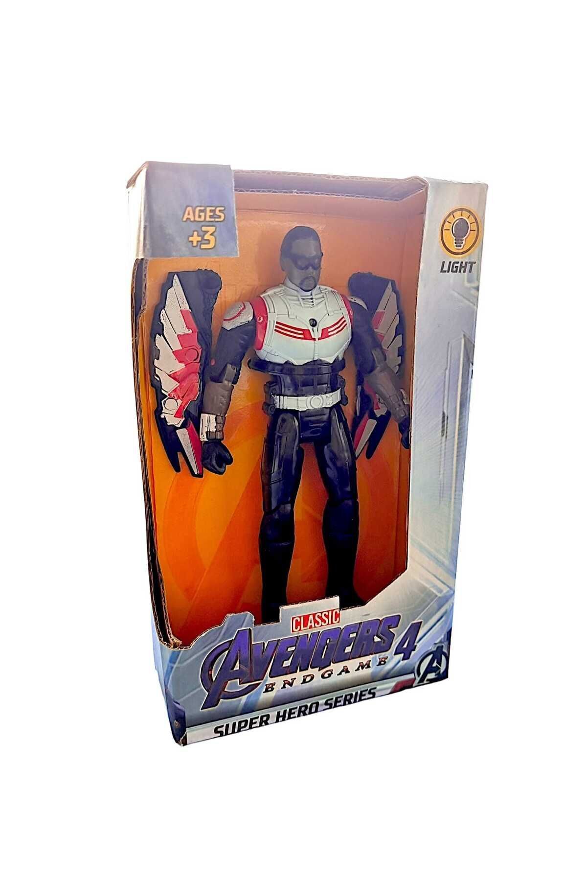 TURKAFONE Avengers Endgame Oyuncak Işıklı Falcon Figür Eklemleri ...