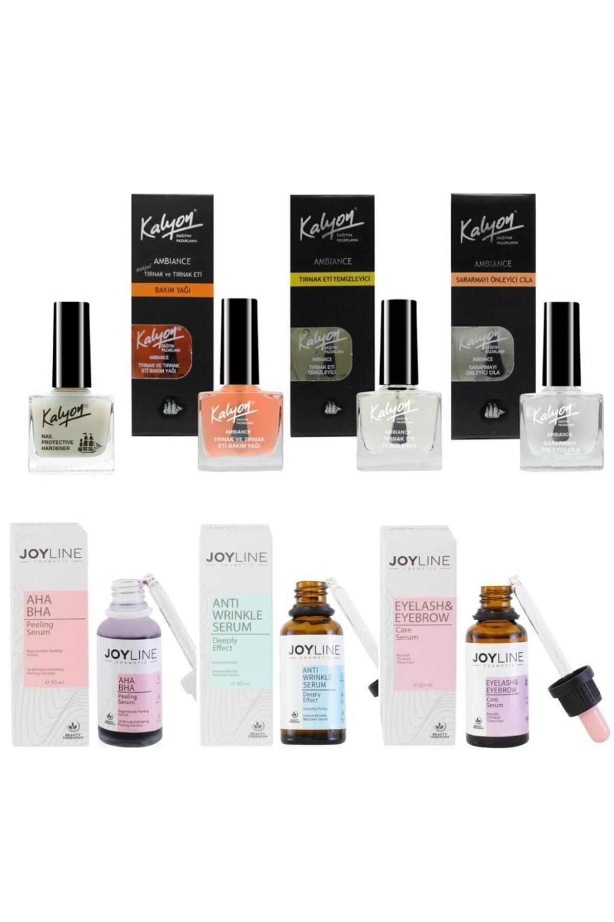 Kalyon Tırnak Güçlendirici,Bakım Yağı,Et Temizleyici,Sararmayı Öleyici ...