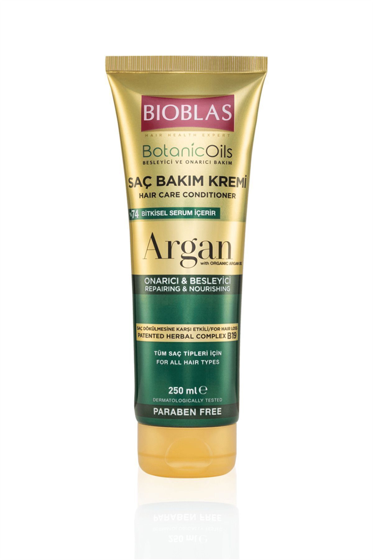 Bioblas Botanic Oils Argan Yağlı Saç Kremi 250 Ml Onarıcı Argan Saç ...