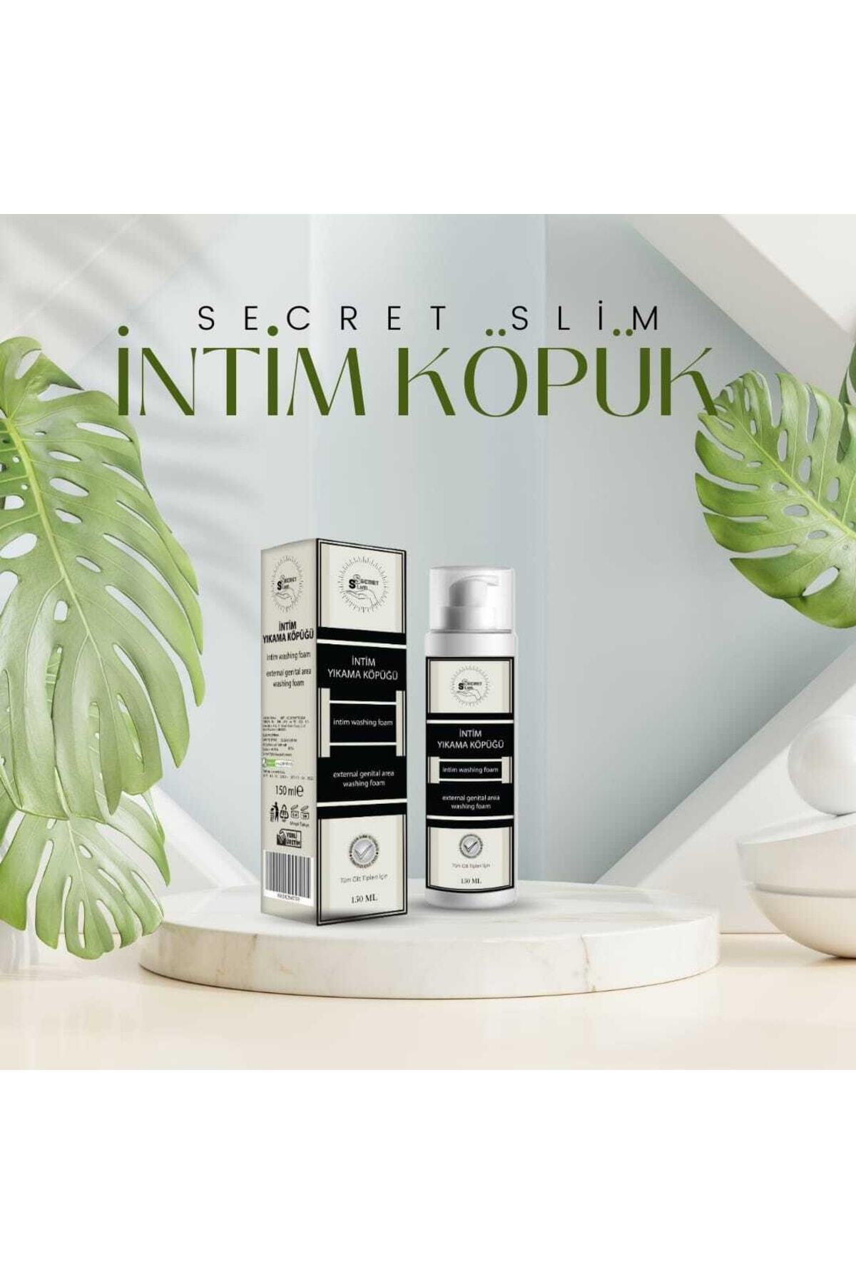 Secret Slim Intim Yıkama Köpüğü Dış Genital Bölge Temizleme Köpüğü ...