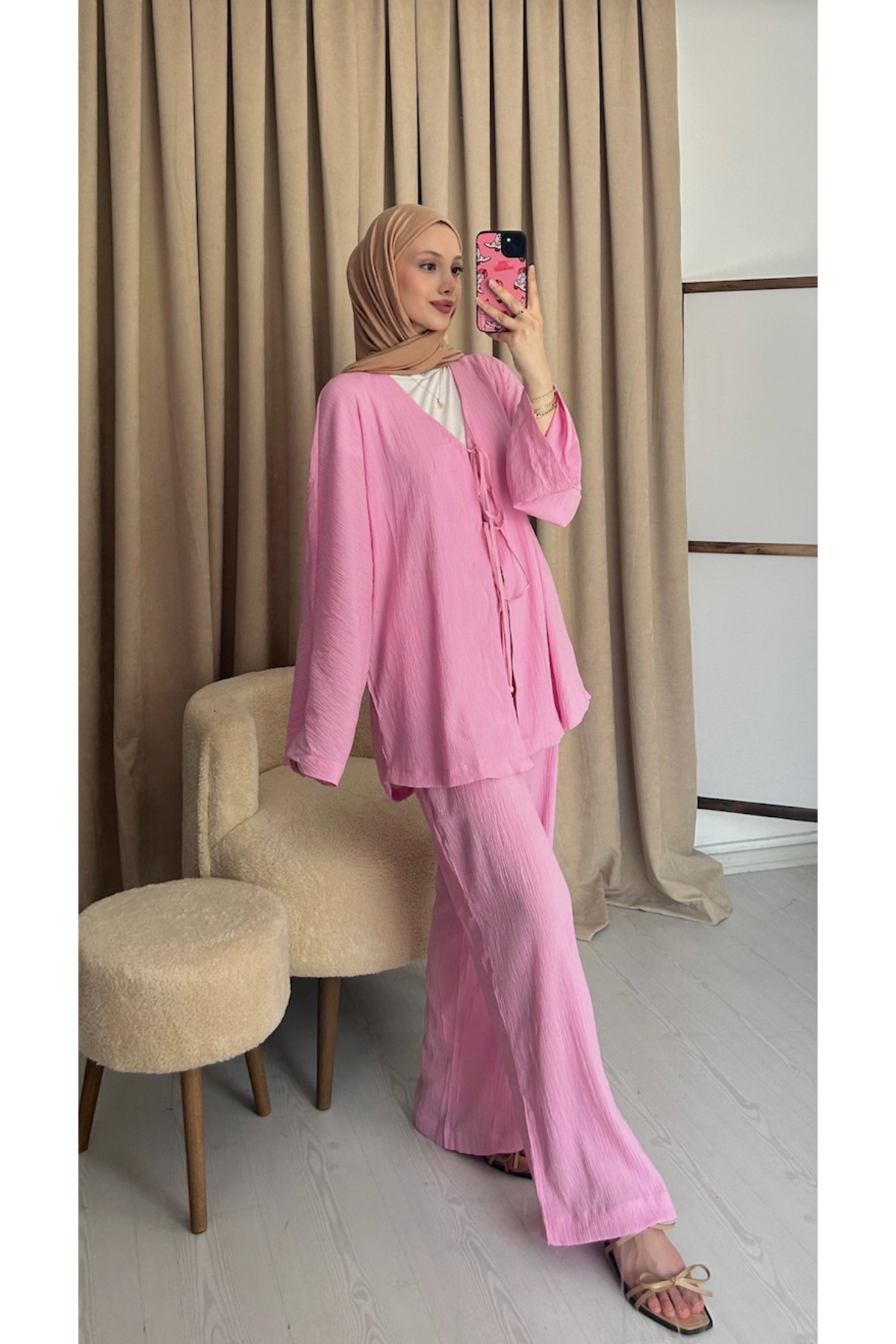 müqofficial Anna Kimono Pantolon Takım - Fiyatı, Yorumları