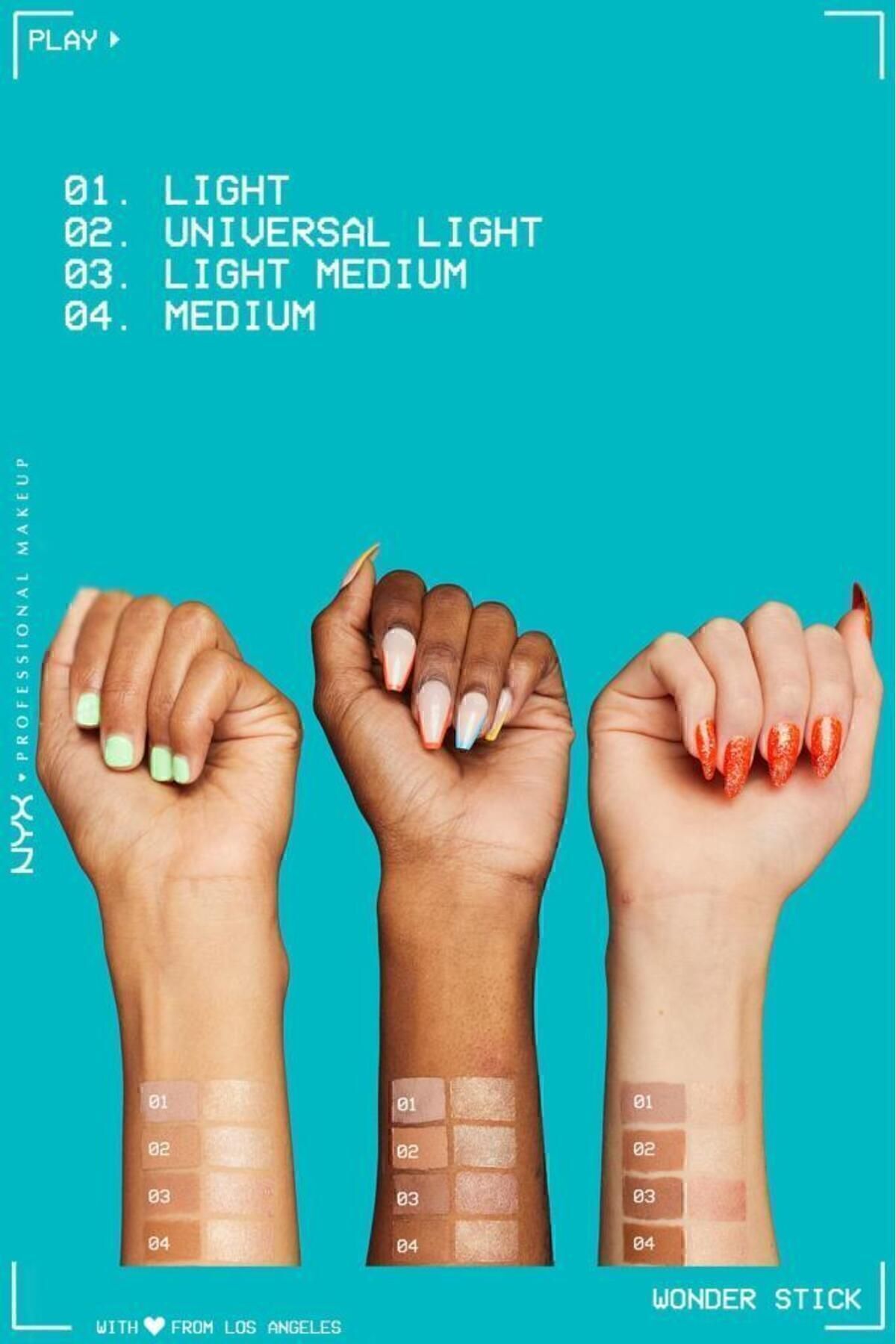 NYX Professional Makeup Wonder Stick Çift Taraflı Krem Kontür ...