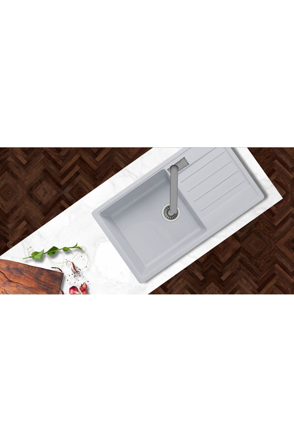EVIER Granit Evye Myra Series Grey (GRİ) - Fiyatı, Yorumları