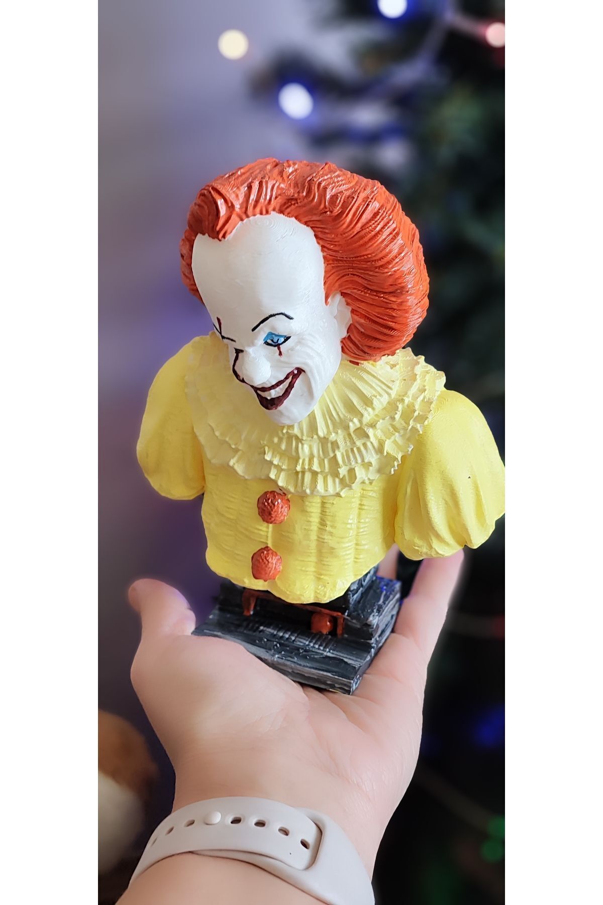3D HAPPY Pennywise The Dancing Clown / It - Büst / Figür - 16 cm ...