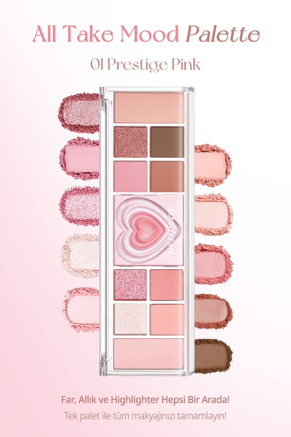 PERIPERA Çok Fonksiyonlu Makyaj Paleti Peripera All Take Mood Like ...