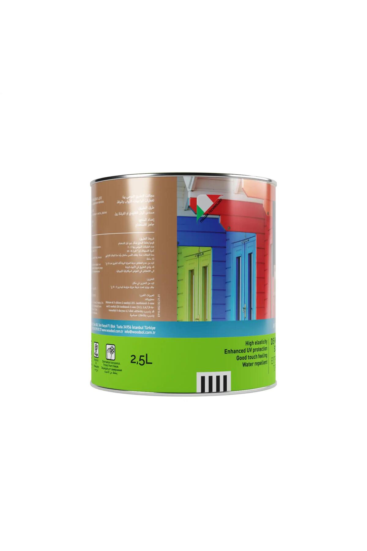 Woodsol Pigmenta Elastik Sonkat Ahşap Boyası 1000 Bianco 2.5 L - Fiyatı ...