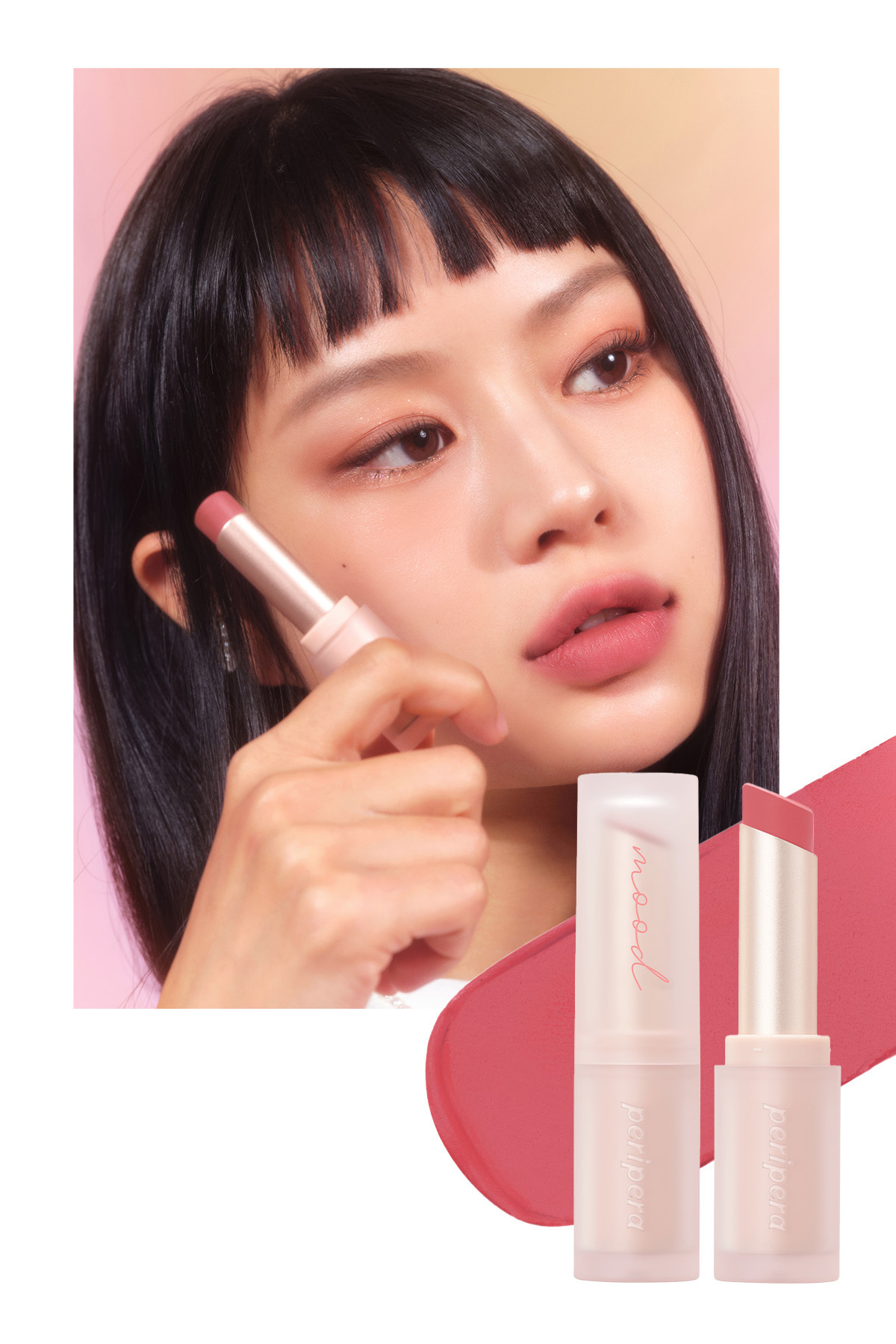 PERIPERA Mat Bitişli ve Uzun Süre Kalıcı Stick Ruj Peripera Ink Mood ...