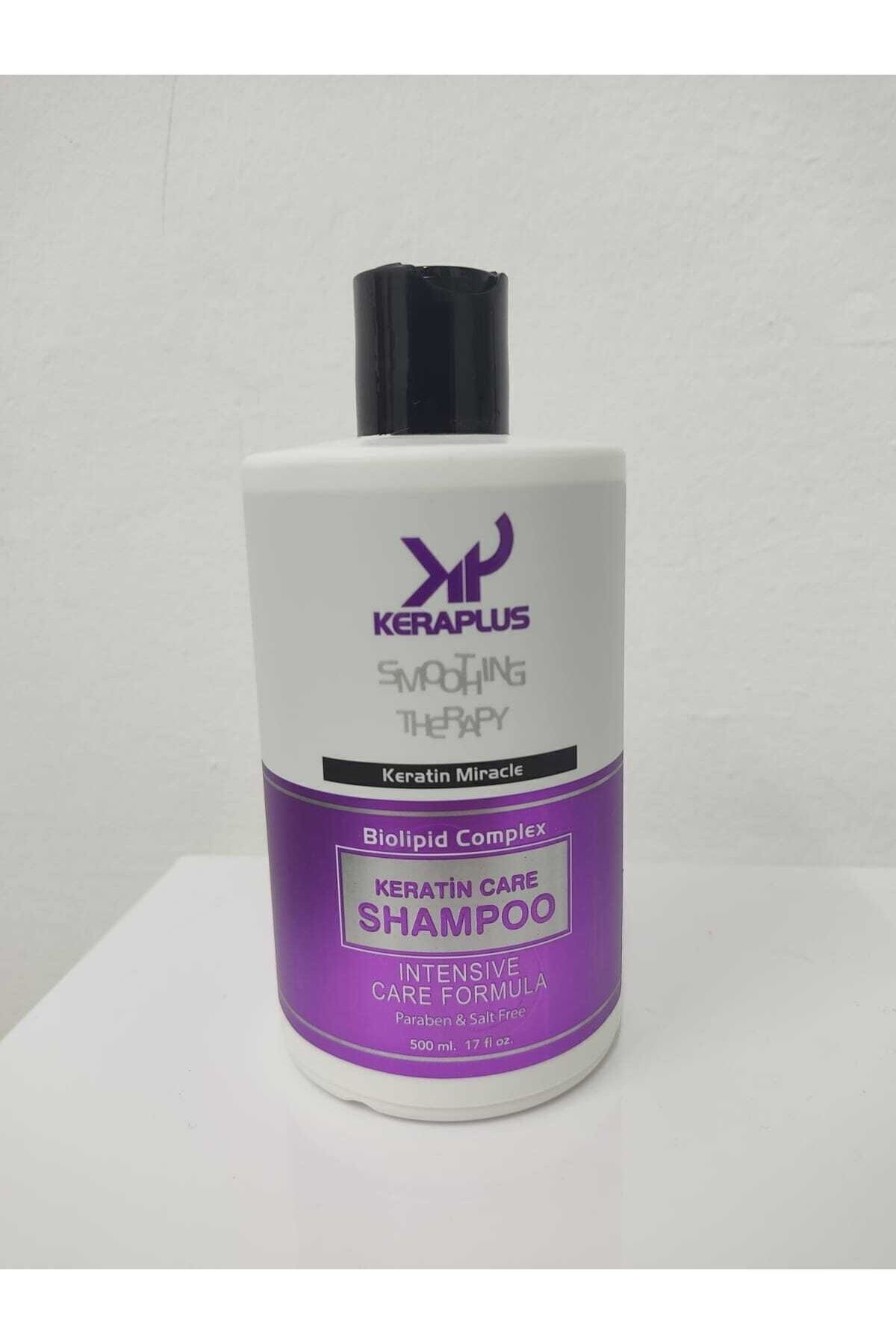 KERAPLUS 500 Ml Keratin Care Shampoo - Salt Free and Sulfate Free- Trendyol