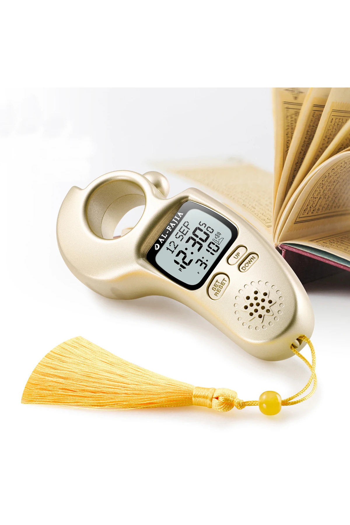 ihvanonline Ezan Okuyan Işıklı Sesli Kaydırmalı Al-Fajia Dijital Sayaç ...