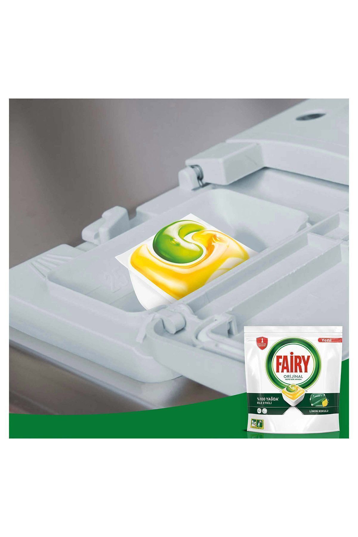 Fairy 120 All in One Dish Tablets - Detergent Machine- Trendyol