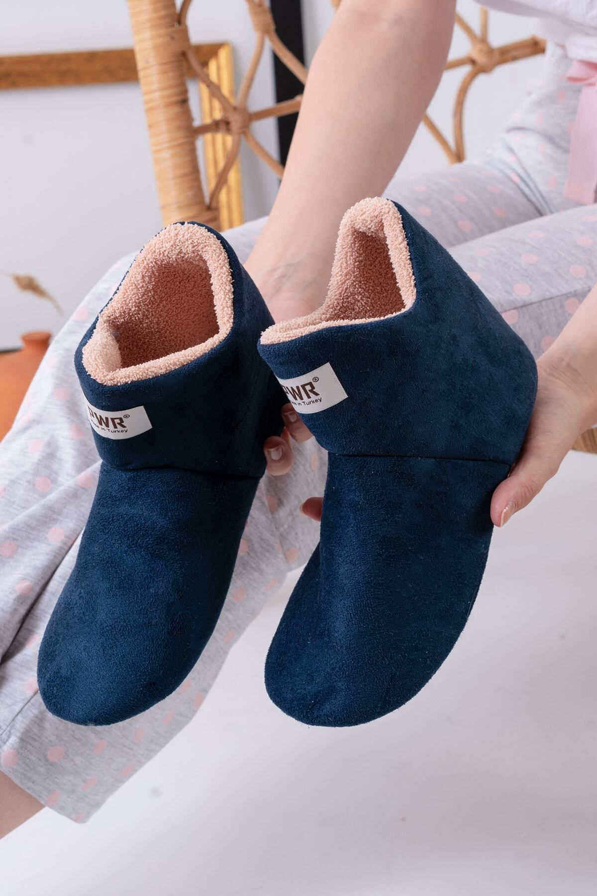 Slipcat Unisex Içi Yünlü Ev Pandufu Ev Botu Ev Ayakkabısı - Fiyatı ...