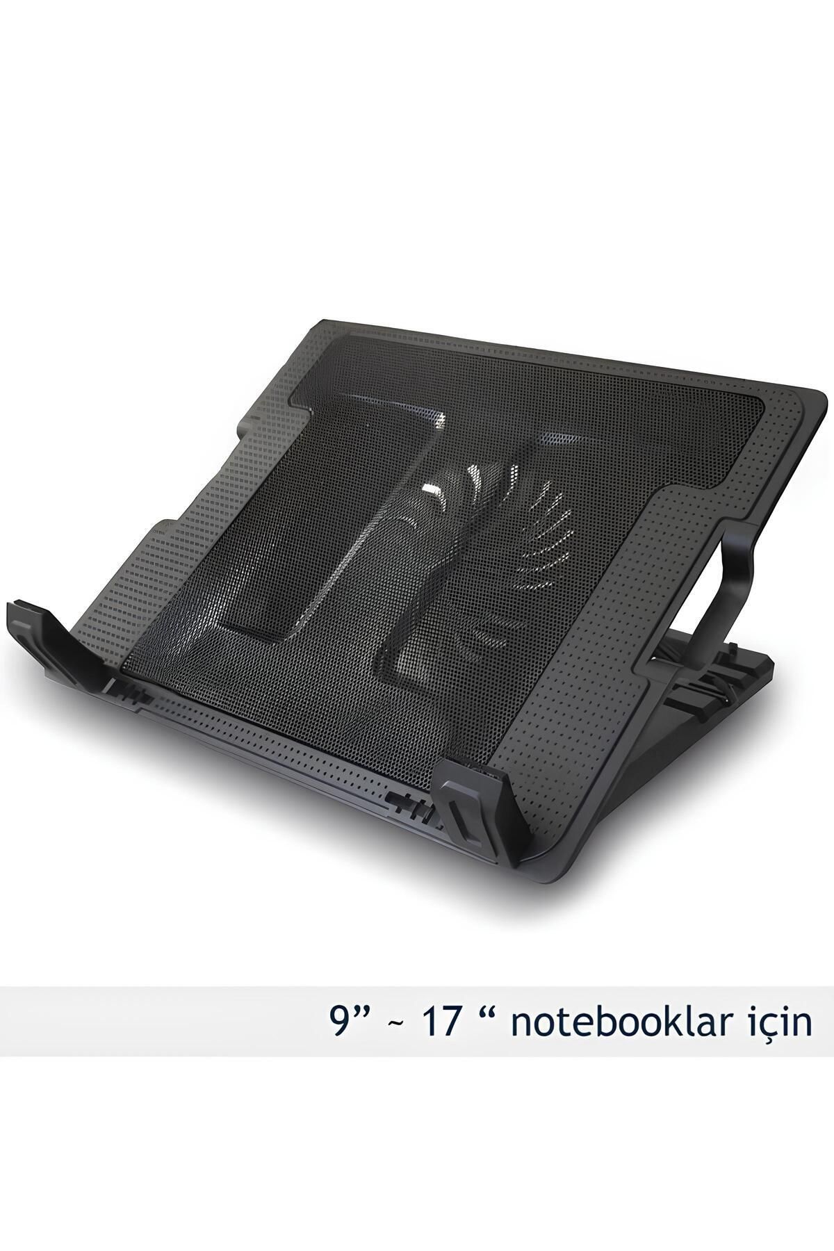 KRİZANTEM Laptop Notebook Soğutucu Fan 5 Yükseklik Ayarlı Ledli ...
