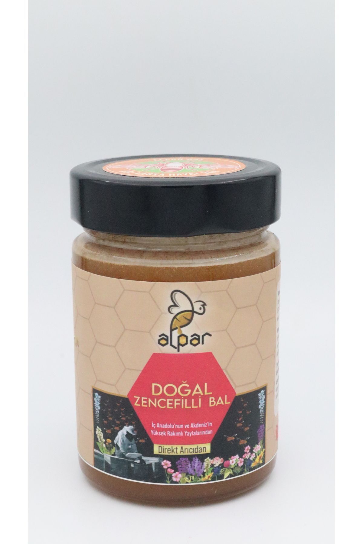 ALPARBALL Alpar Bal Zencefilli Doğal Bal 450 gr Fiyatı, Yorumları ...