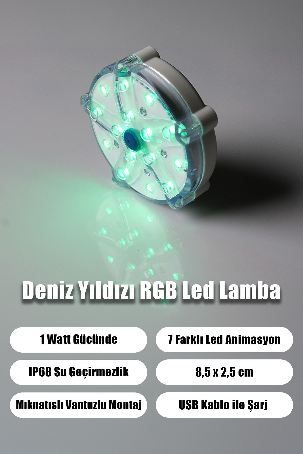 Aquativ Deniz Yıldızı RGB Led Lamba Fiyatı, Yorumları - Trendyol