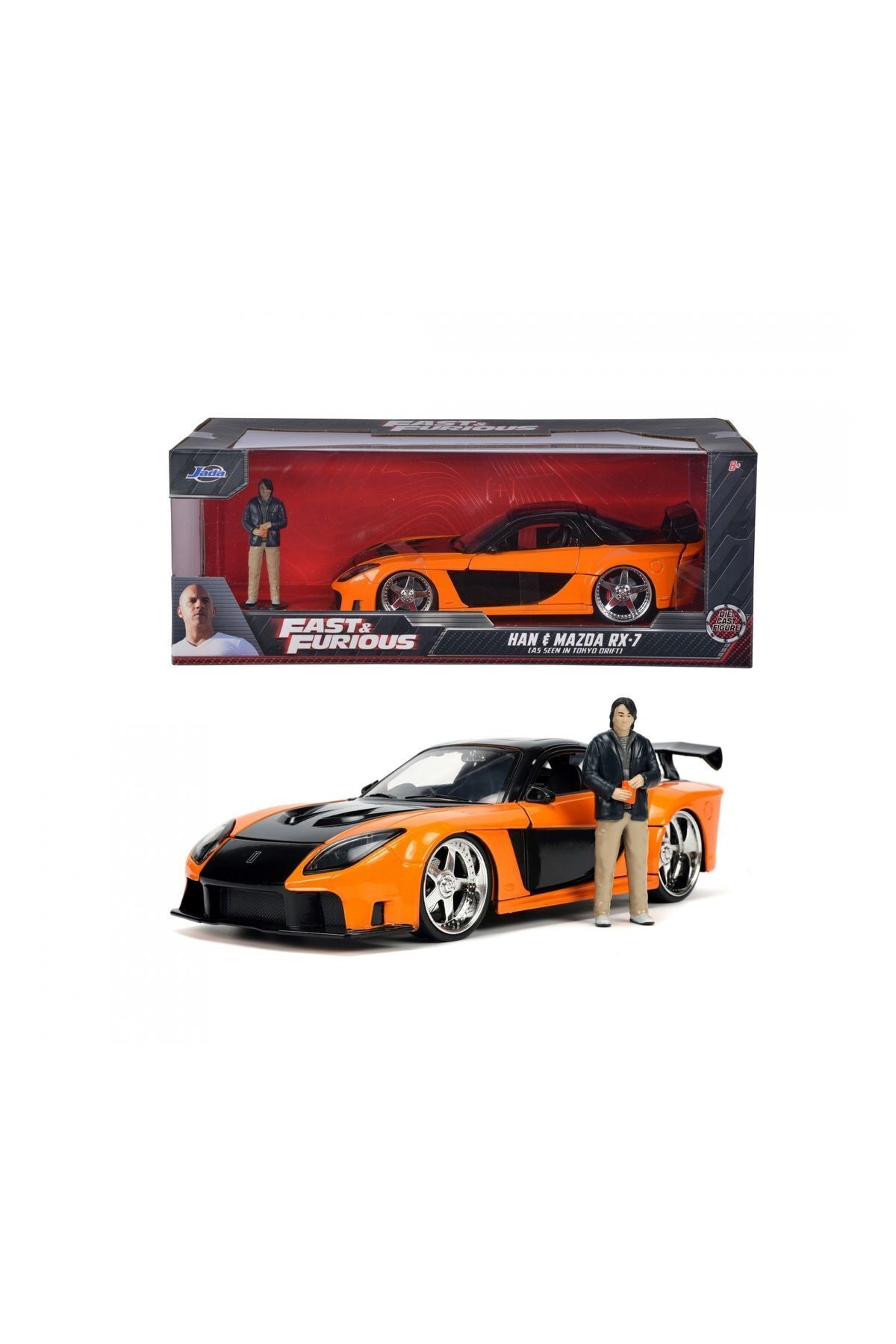 Jada fast furious han 1997 mazda rx-7 1-24 - Fiyatı, Yorumları