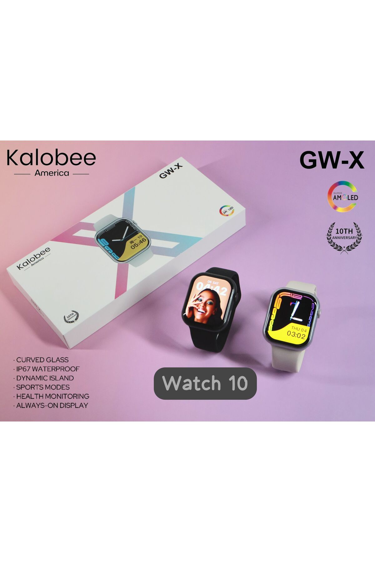 KALOBEE Kalobe Amoled ekranlı KADINLAR için akıllı saat - Fiyatı, Yorumları