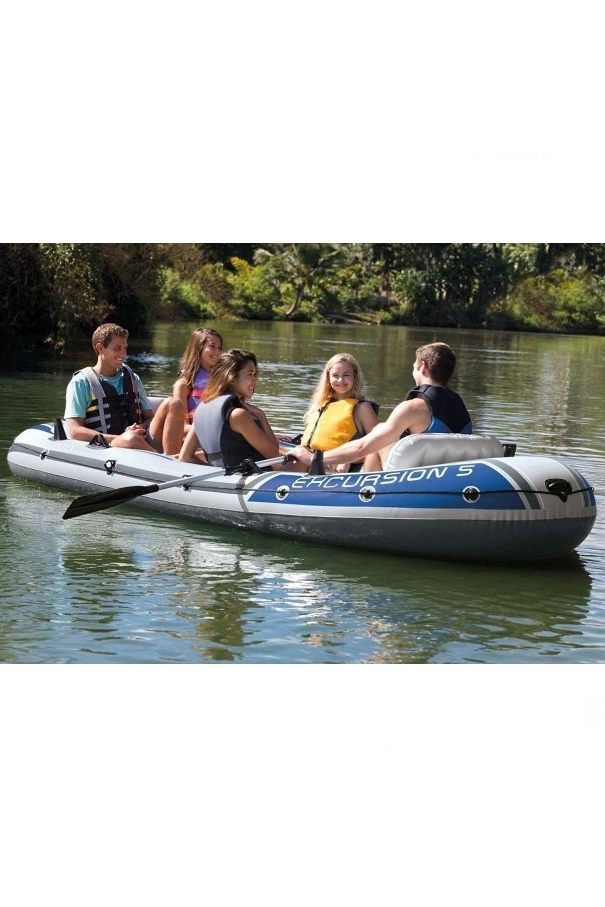 Intex Şişme Excursion 5 Bot Set 68325 - Fiyatı, Yorumları