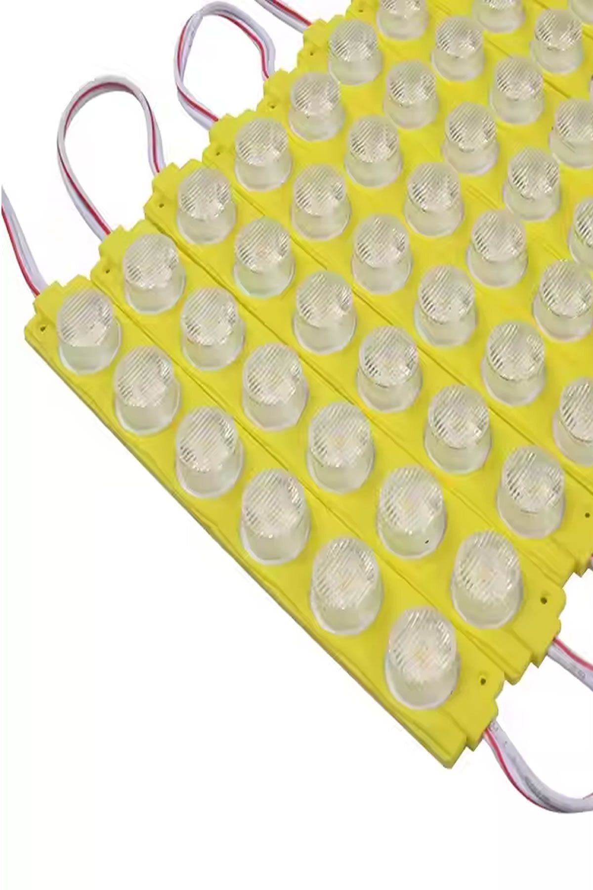 ELEKTRONİKALED Elektronikaled - 12 Volt 6 Watt 6 Mercekli Sarı (AMBER ...