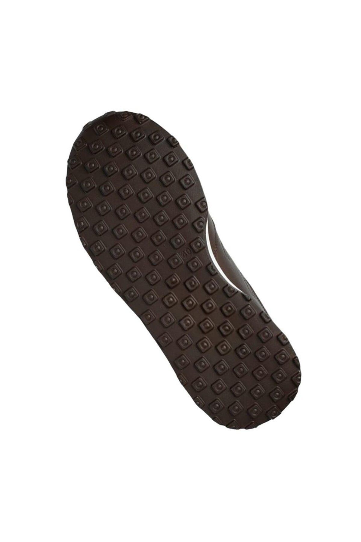 Liger Men's Casual Brown Genuine Leather Shoes - Trendyol