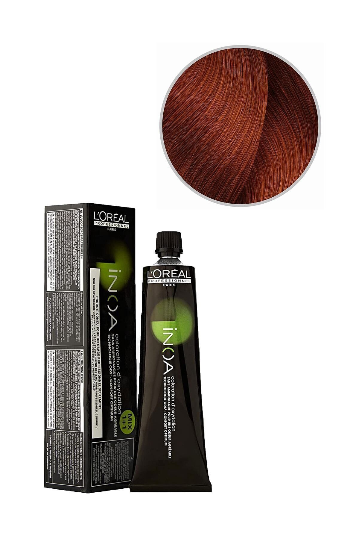 L'oreal Professionnel Loreal Inoa Amonyaksız Saç Boyası 60 g | No - 6. ...