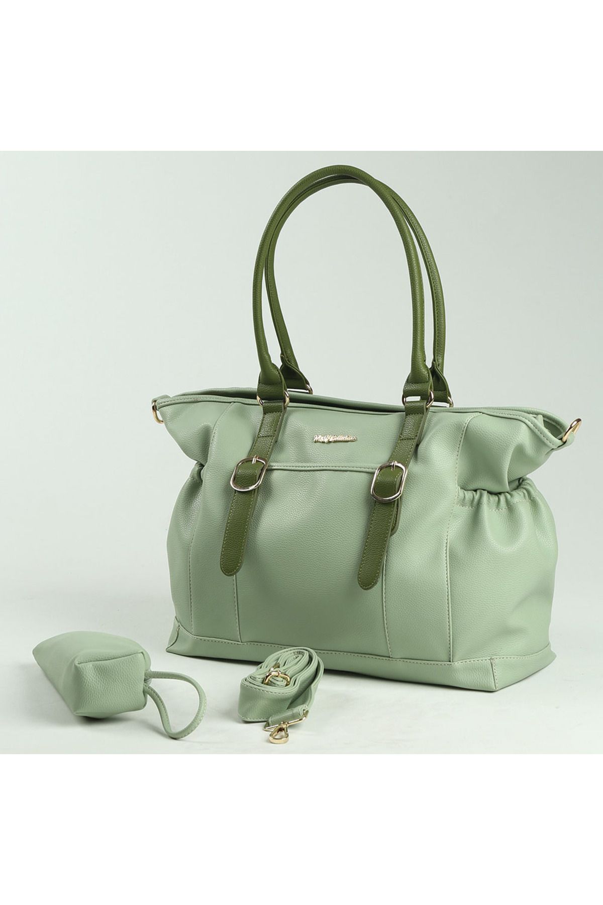 Sebi Bebe Premum Deri Bebek Bakım Çanta Seti...Anne Bebek Kıttıy Modern ...