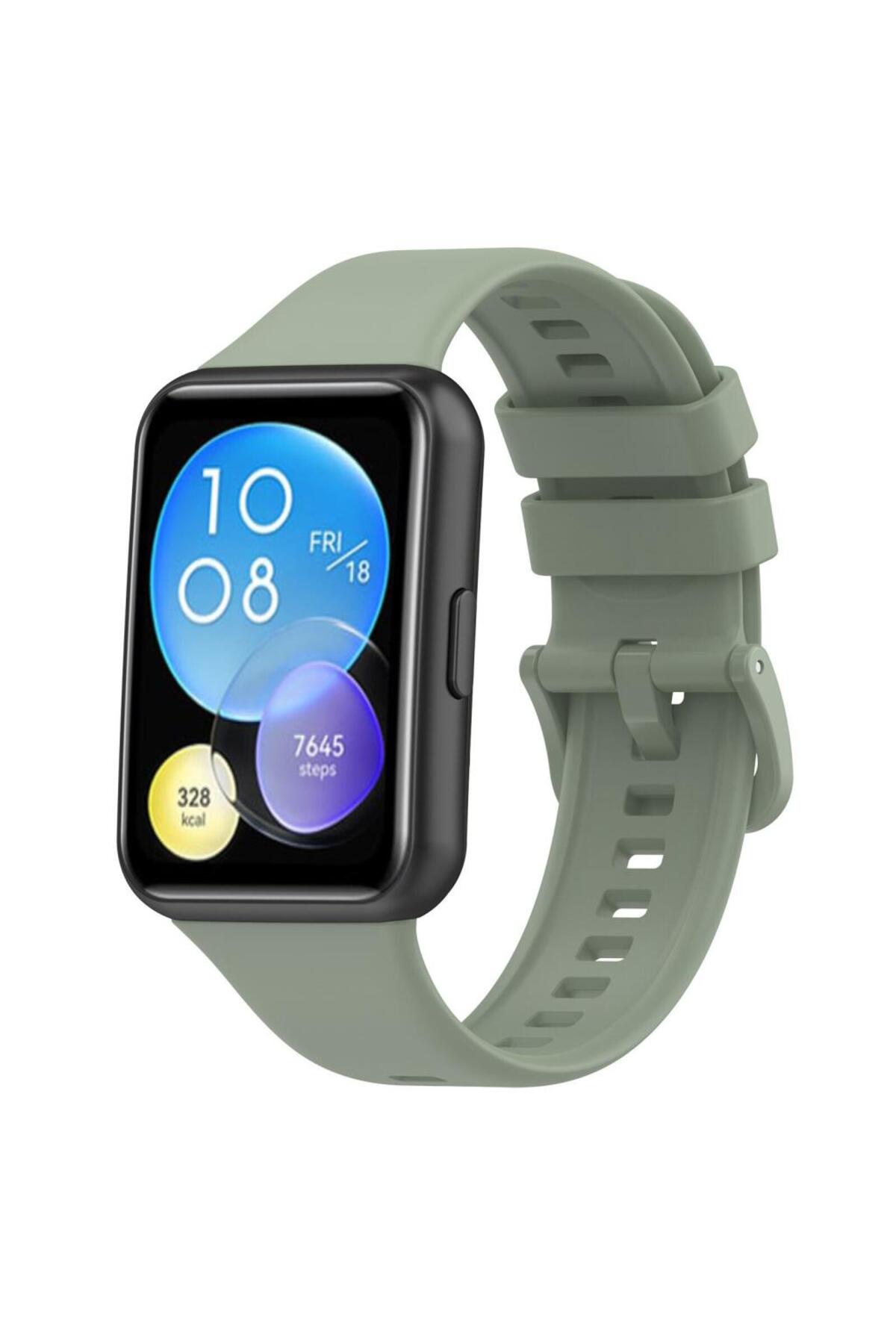 Techmaster Huawei Watch Fit 2 Uyumlu Silikon Kordon Kayış Fiyatı ...