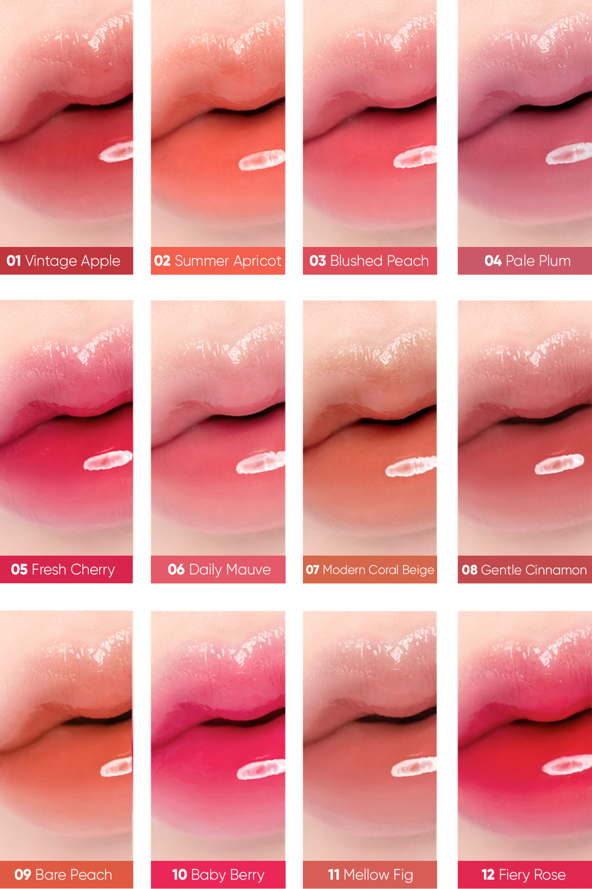 CLIO Yapışkanlık Hissi Vermeyen Yoğun Işıltılı Tint Clio Crystal Glam ...