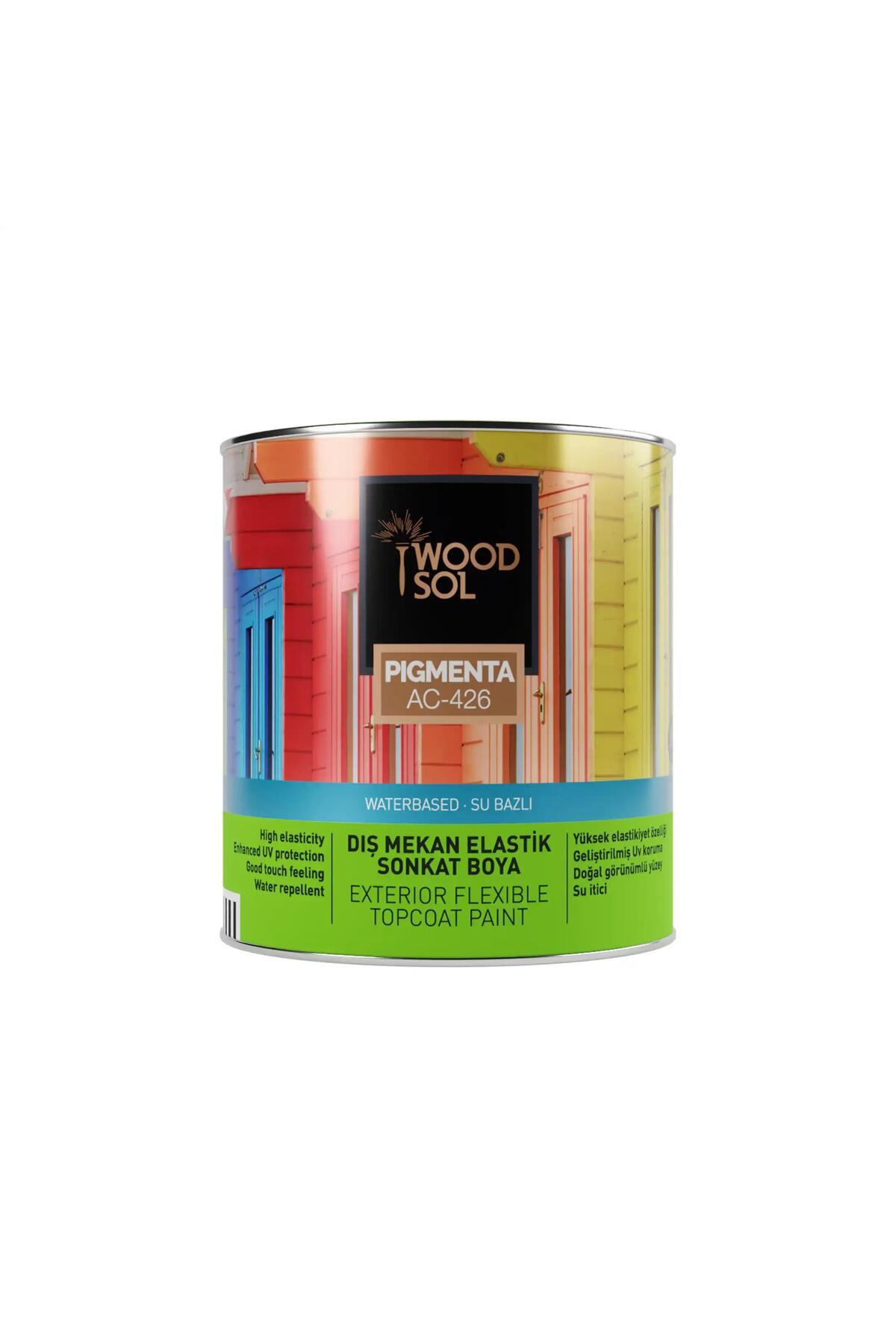 Woodsol Pigmenta Elastik Sonkat Ahşap Boyası 7243 Grey Scuro 2.5 L ...