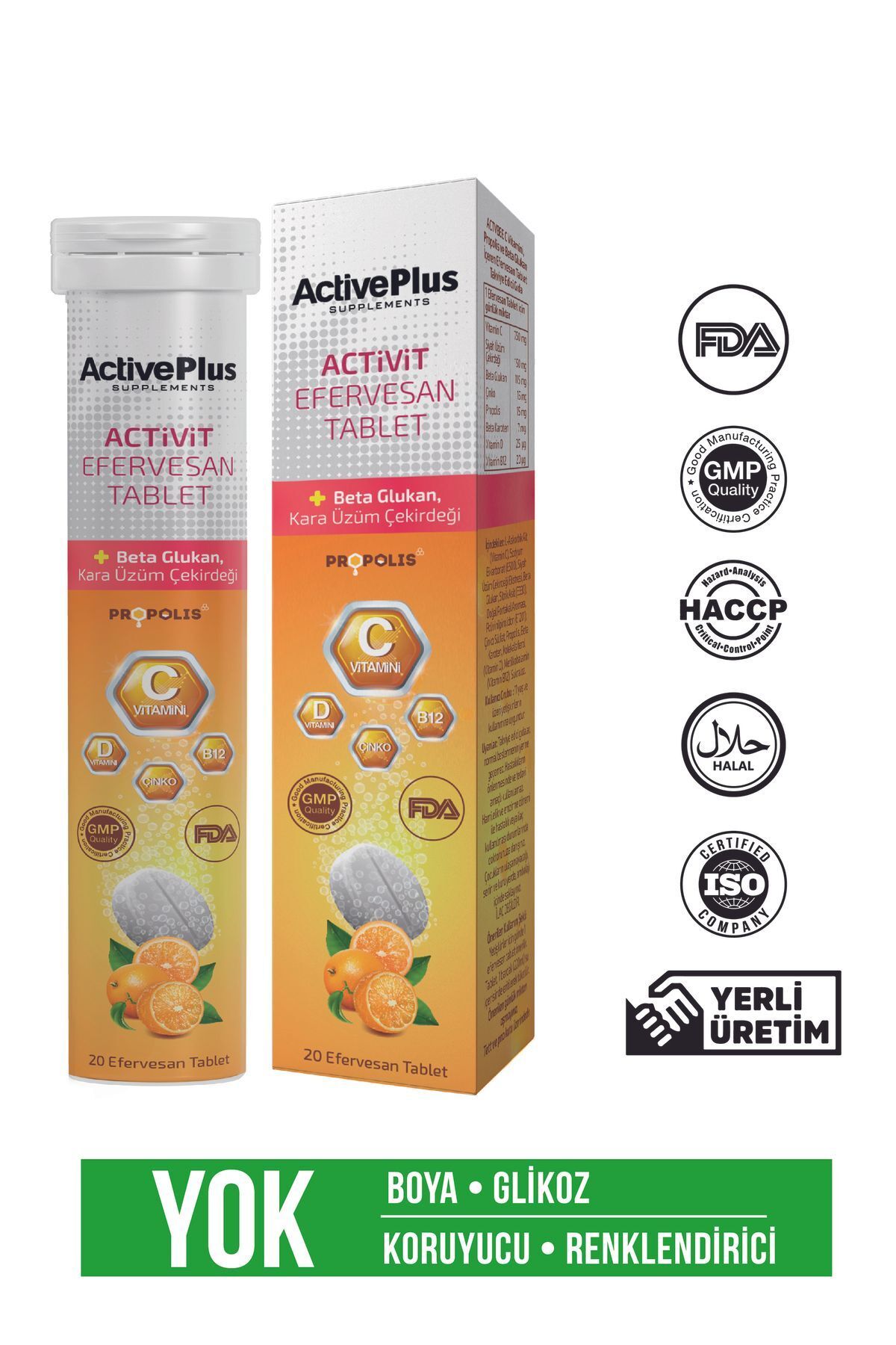 ActiveBee Supplements Activit Efervesan Tablet – Güçlü Bağışıklık Ve ...
