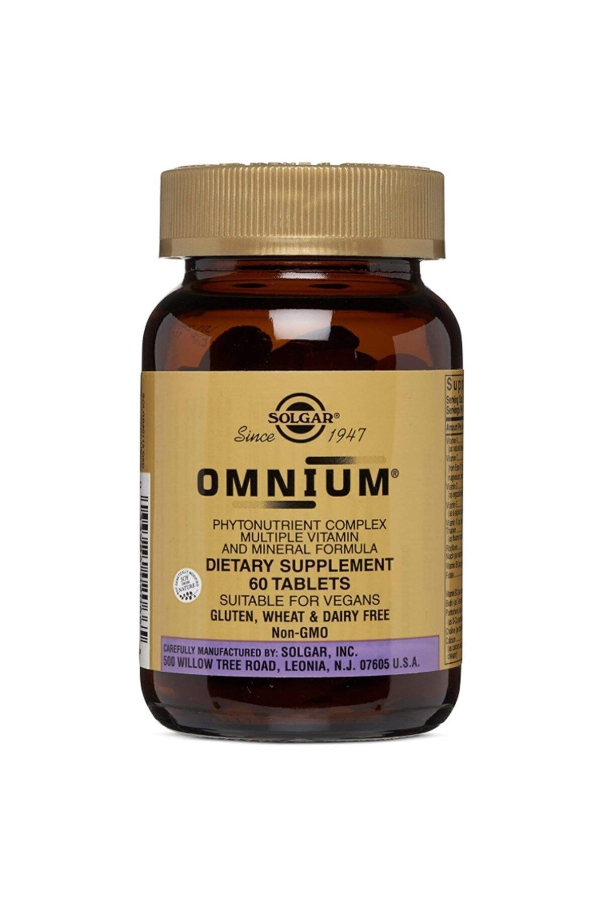 Solgar Omnium 60 Tablet - Fiyatı, Yorumları