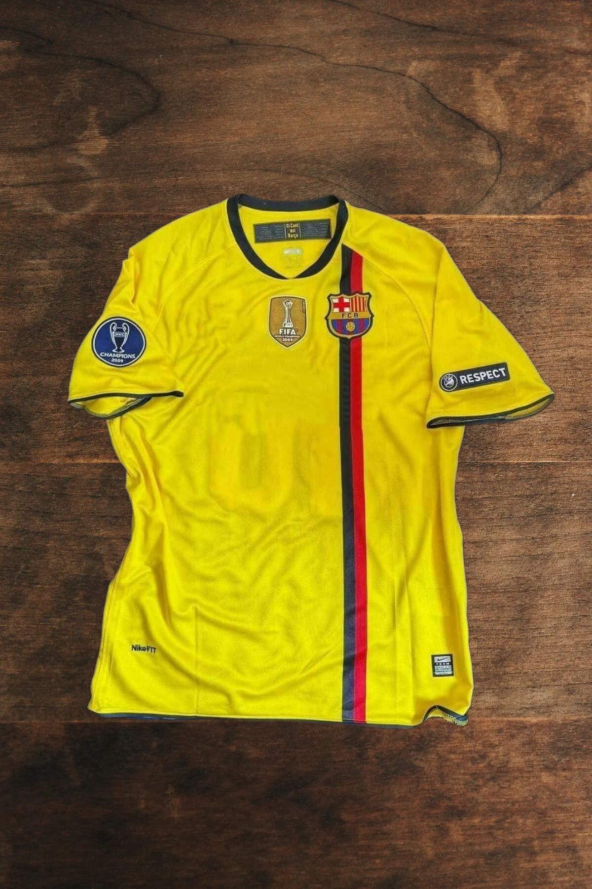 Alaturka Mix Retro Barça Lionel Messi 2008/09 Sarı Deplasman Forması ...