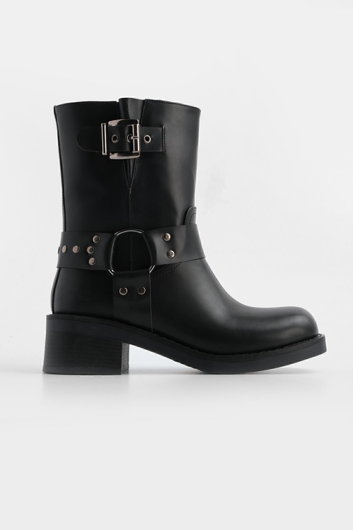 Marjin Kadın Kemer Detaylı Günlük Bot Kurel Siyah Fiyatı, Yorumları ...