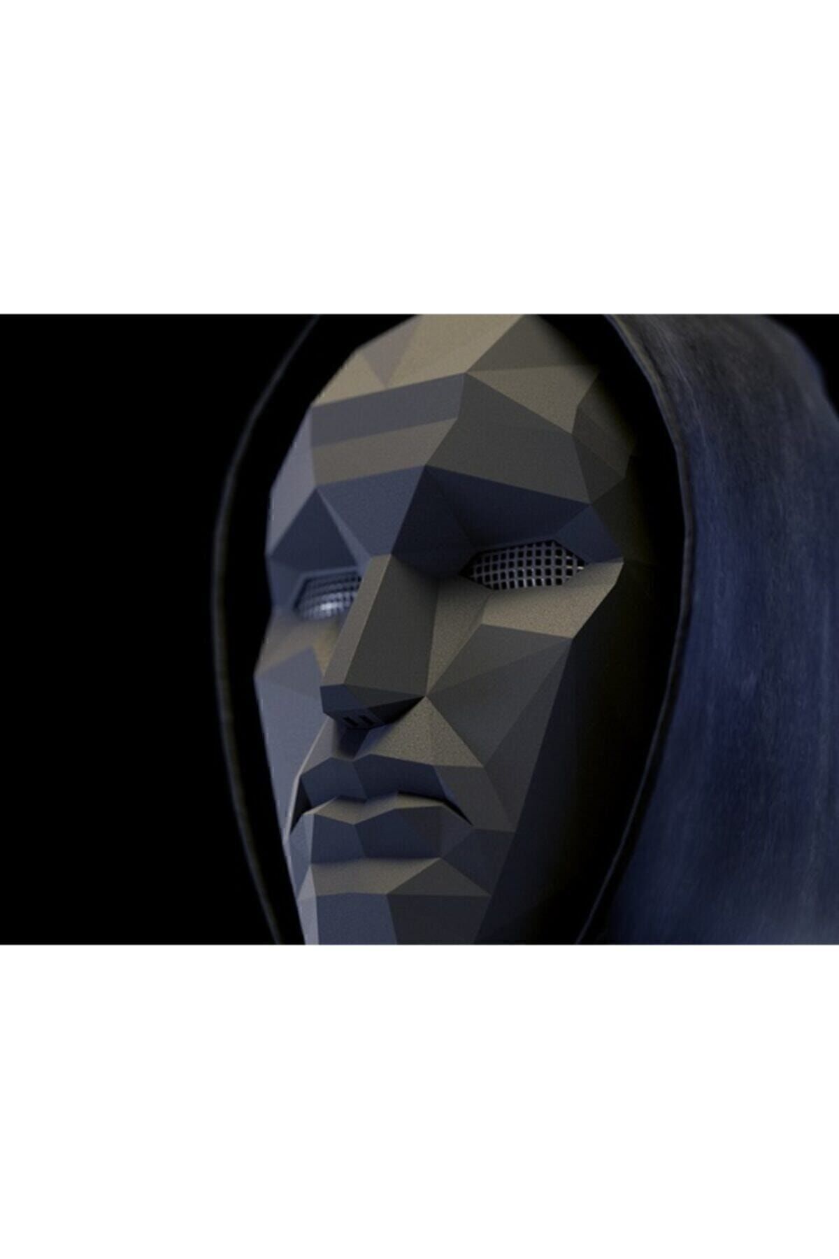 3DTASARIMDOKTORU Front Man Mask (Squid Game Mask) Leader Mask Manager ...