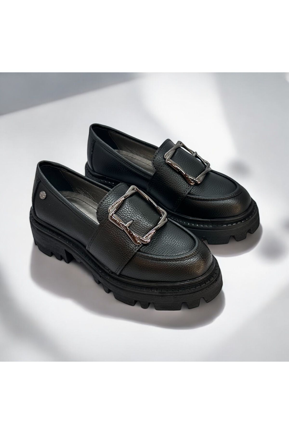 runa shoes makosen kare toka kalın taban oxford ayakkabı - Fiyatı ...