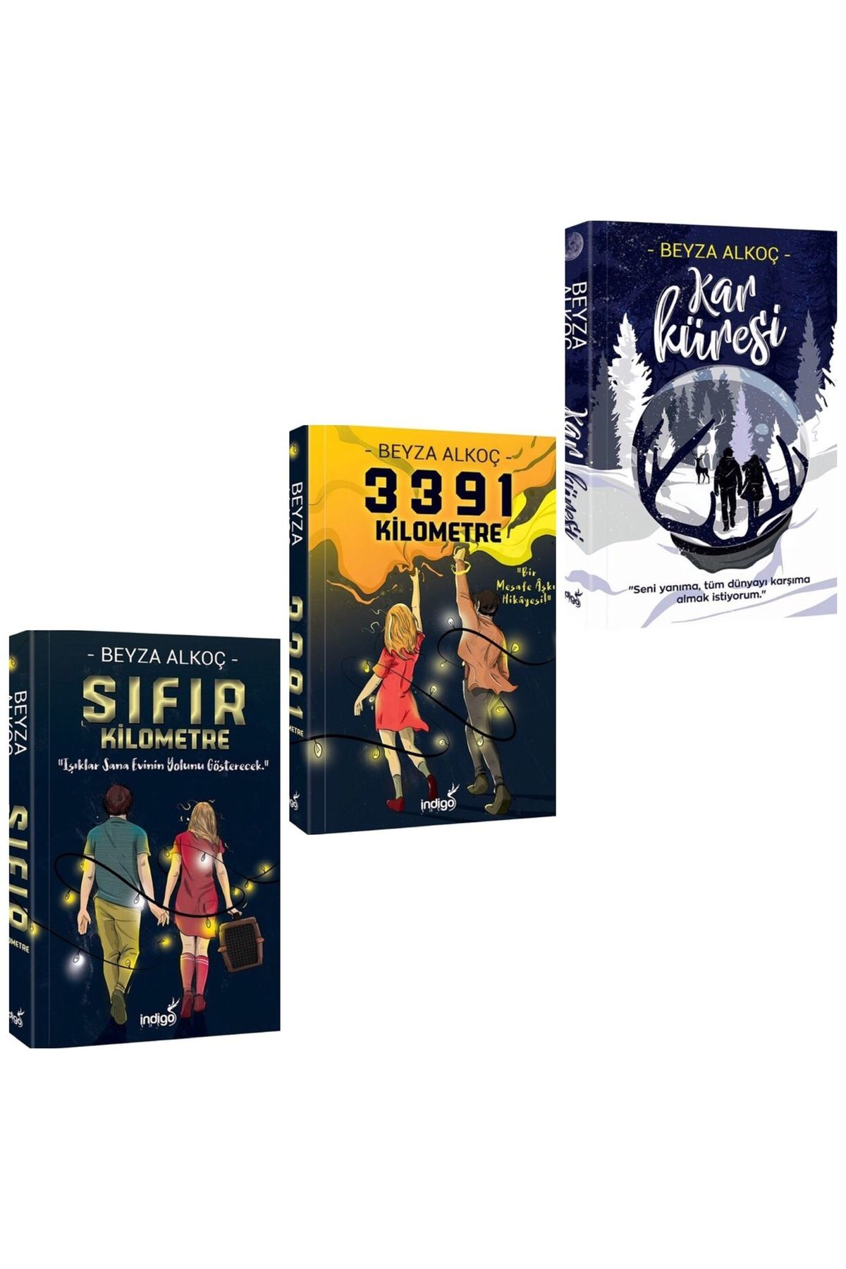 İndigo Kitap Sıfır Kilometre - 3391 Kilometre - Kar Küresi Fiyatı ...