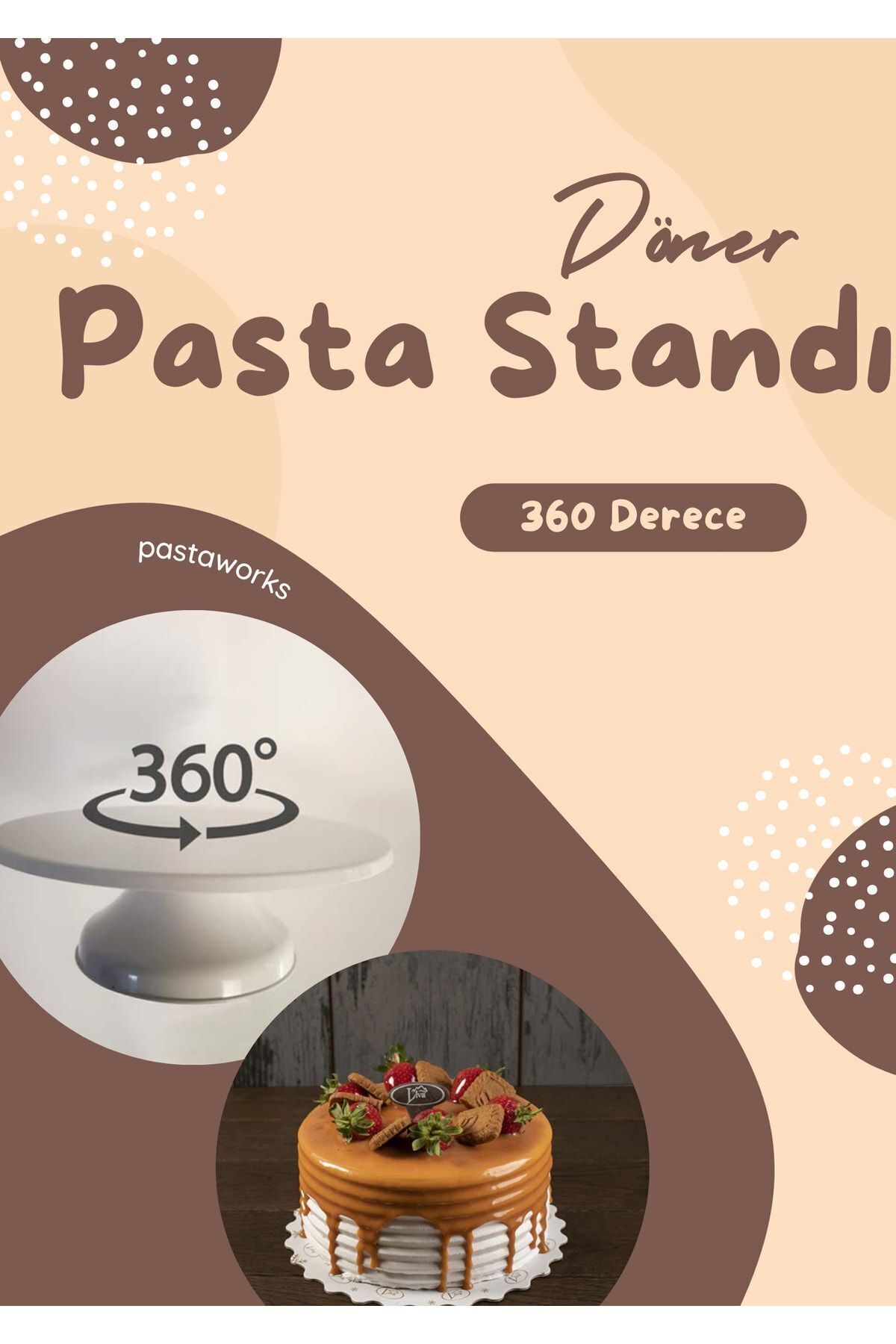 PASTAWORKS Döner Başlıklı Pasta Sıvama Standı - Fiyatı, Yorumları