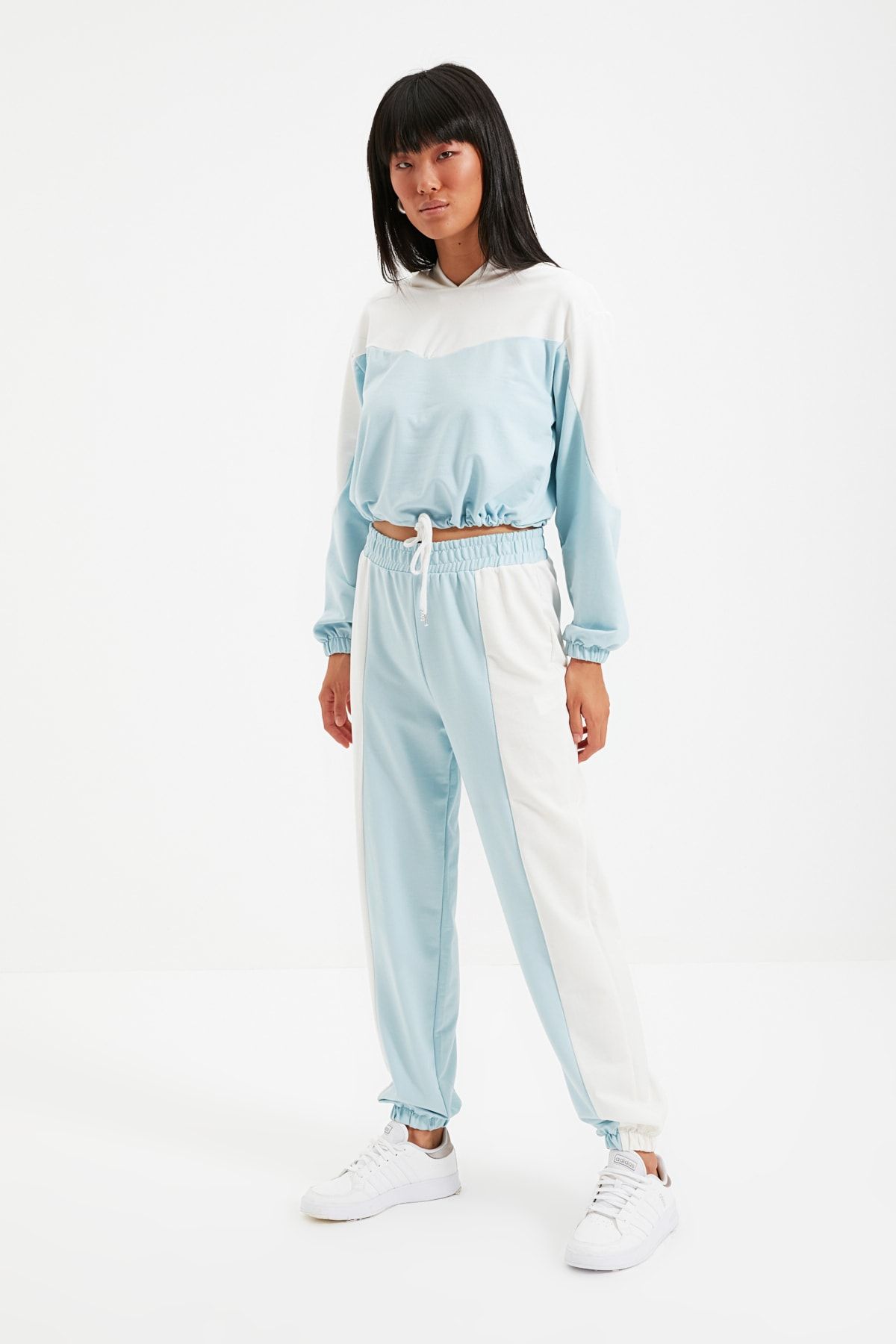 Trendyol Collection Trainingsanzug Blau Regular Fit Trendyol
